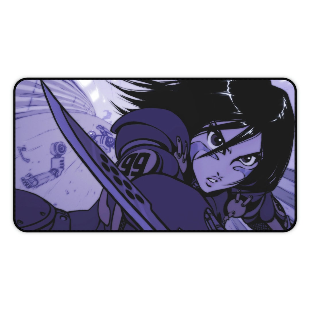 Alita Battle Angel Gunnm Motorball Gaming Desk Mat • Anime Mousepad ...