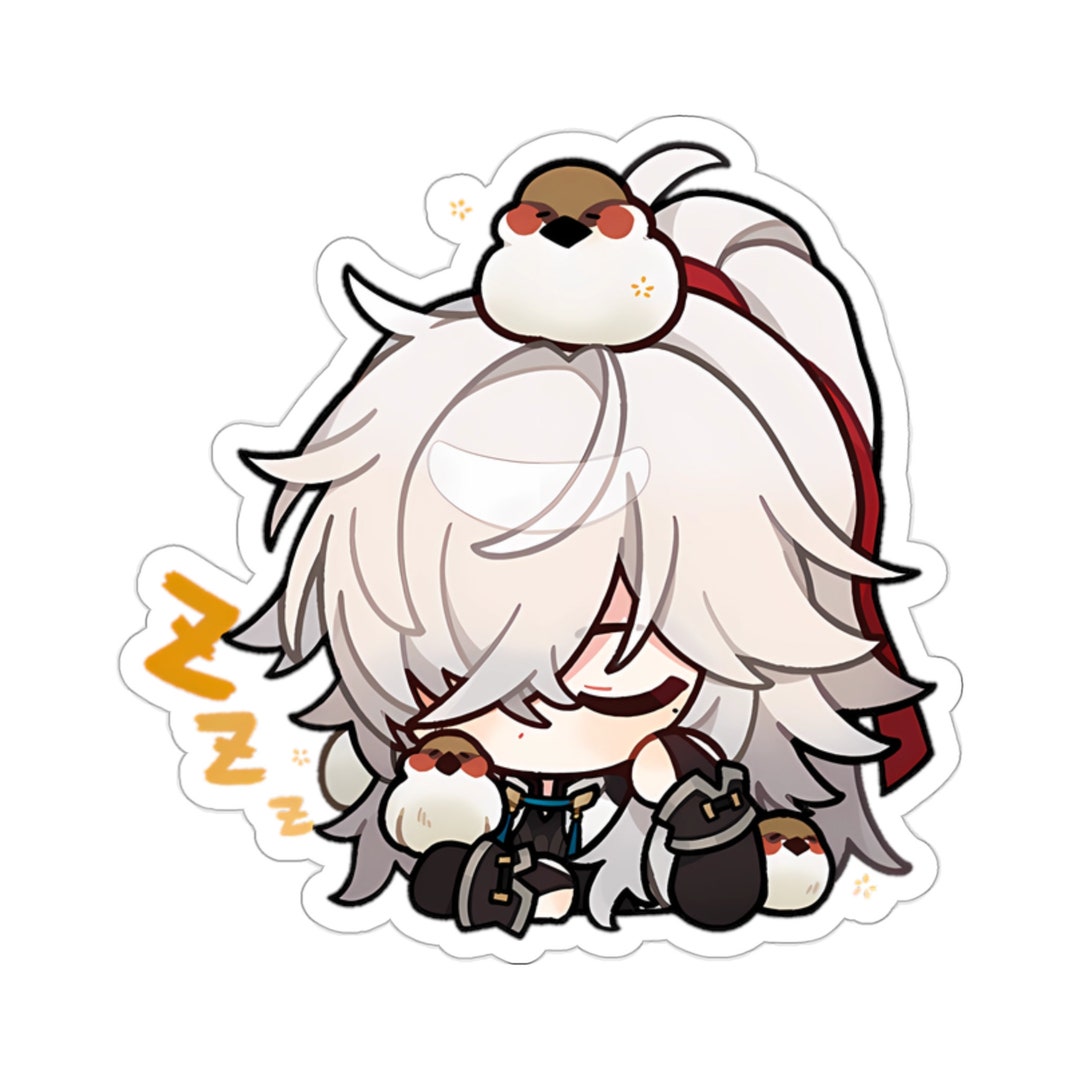 Honkai Star Rail Chibi Jing Yuan Sleepy Waterproof Sticker Premium ... Honkai Star Rail Chibi Jing Yuan Sleepy Waterproof Sticker Premium ...