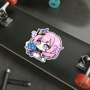 Chibi Elysia Honkai Impact 3rd Waterproof Sticker • Premium Gaming ...