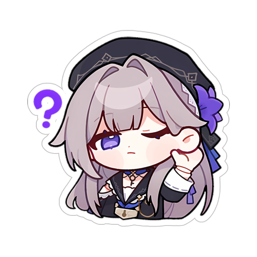 Honkai Star Rail Chibi Herta Waterproof Sticker • Premium Gaming Vinyl ...
