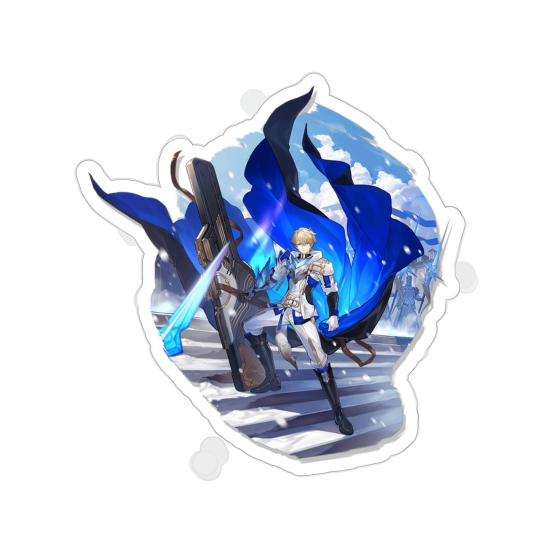 Gepard Landau Honkai Star Rail Waterproof Sticker Premium Gaming Vinyl ...