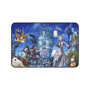 Final Fantasy 14 FFXIV Mousepad • MMORPG Gaming Desk Mat - Etsy