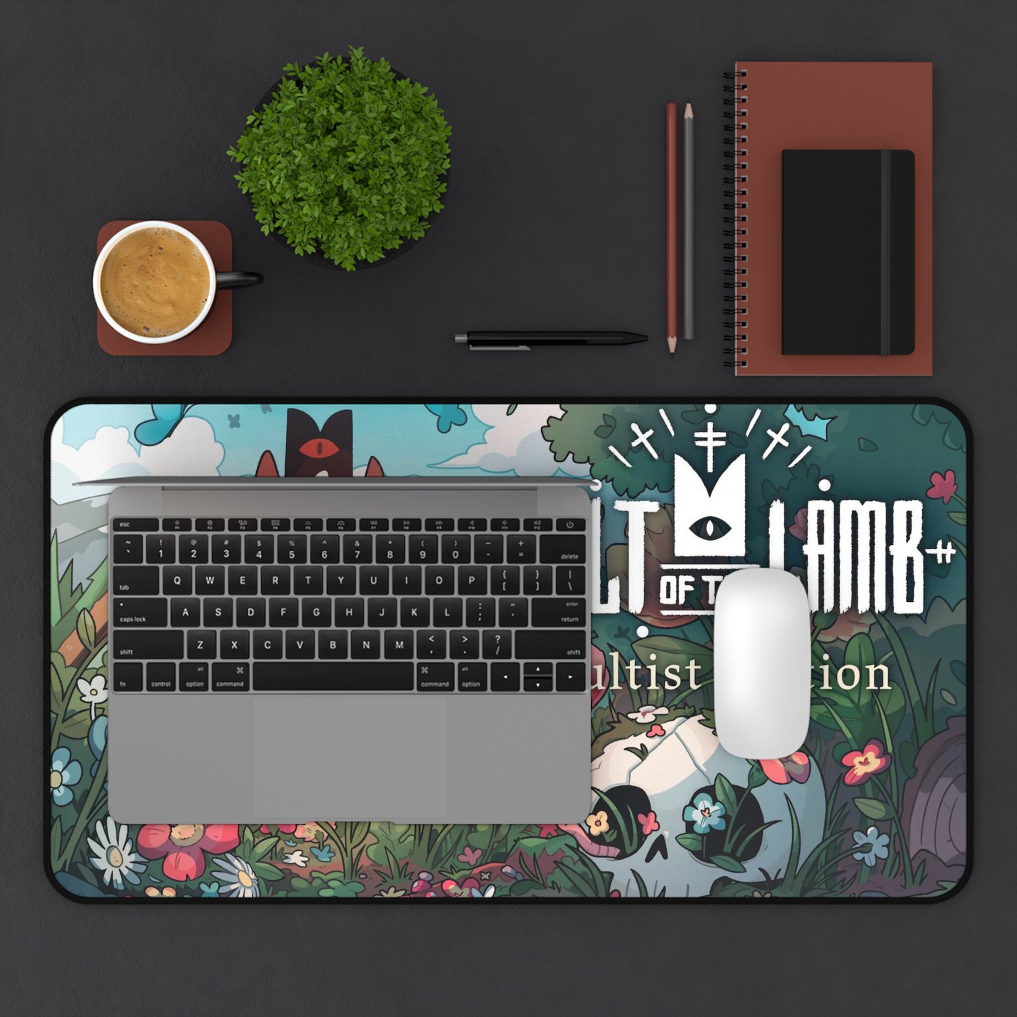 Cult of the Lamb Desk Mat Cultist Edition Mousepad XXL - Etsy UK