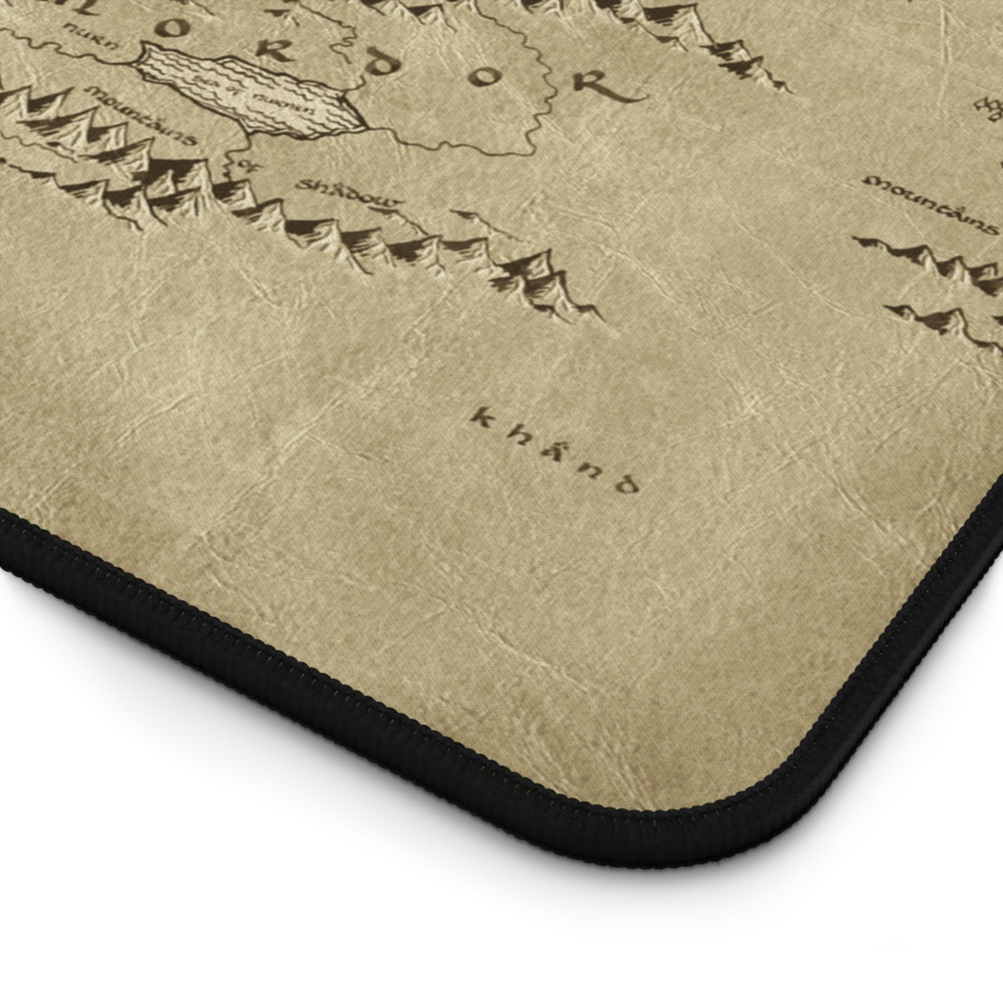 Lord of the Rings Map Desk Mat Middle Earth Desk Mat sold by Domanova ...