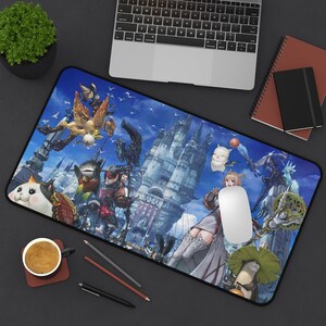 Final Fantasy 14 FFXIV Mousepad • MMORPG Gaming Desk Mat - Etsy