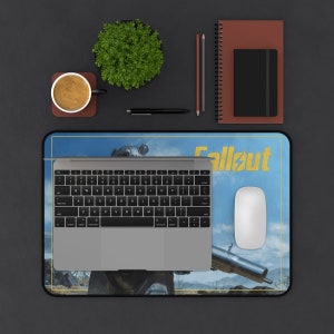 Fallout Desk Mat • Brotherhood of Steel Mousepad • Gaming Playmat - Etsy