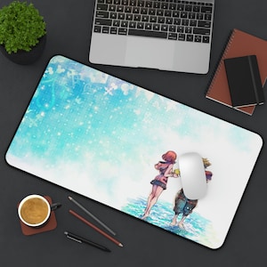 Sora and Kairi Kingdom Hearts Mousepad • ARPG Gaming Desk Mat - Etsy