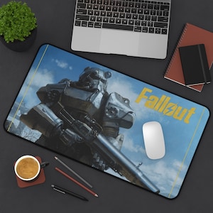 Fallout Desk Mat • Brotherhood of Steel Mousepad • Gaming Playmat - Etsy