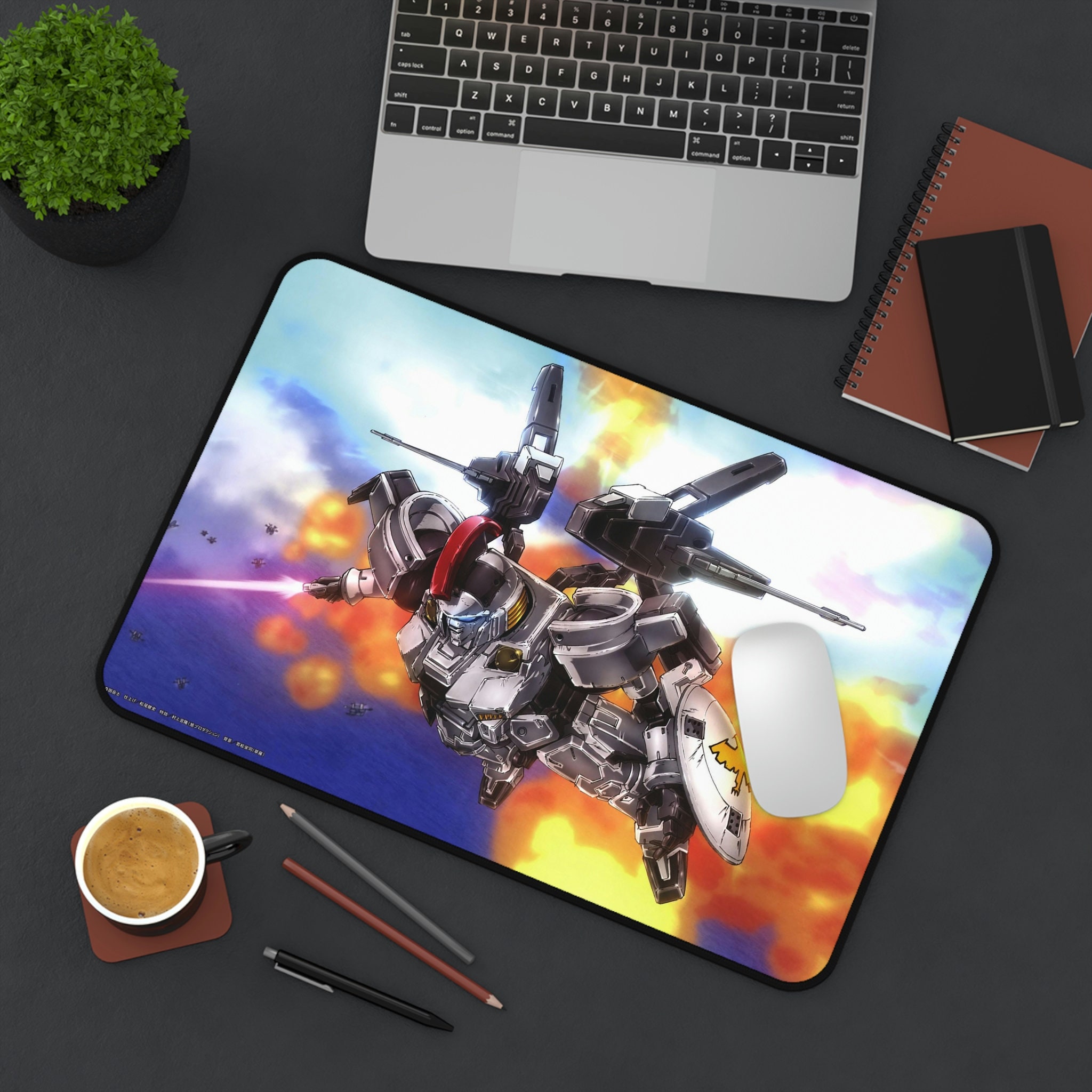 Tallgeese Gundam Wing Gaming Desk Mat Anime Mecha Mousepad - Etsy