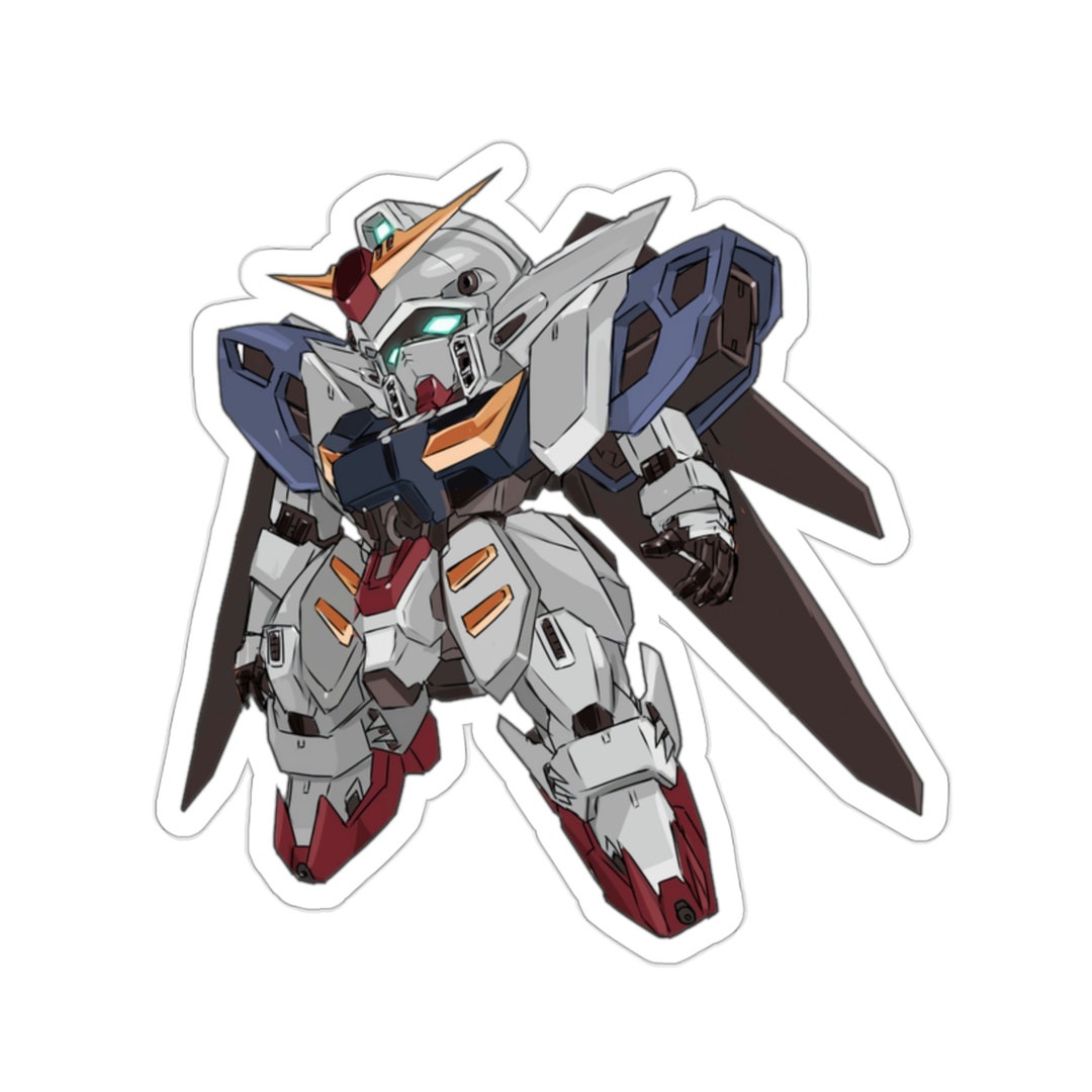 Chibi Virsago Gundam Waterproof Sticker • Anime Mecha Vinyl Car Decal ...