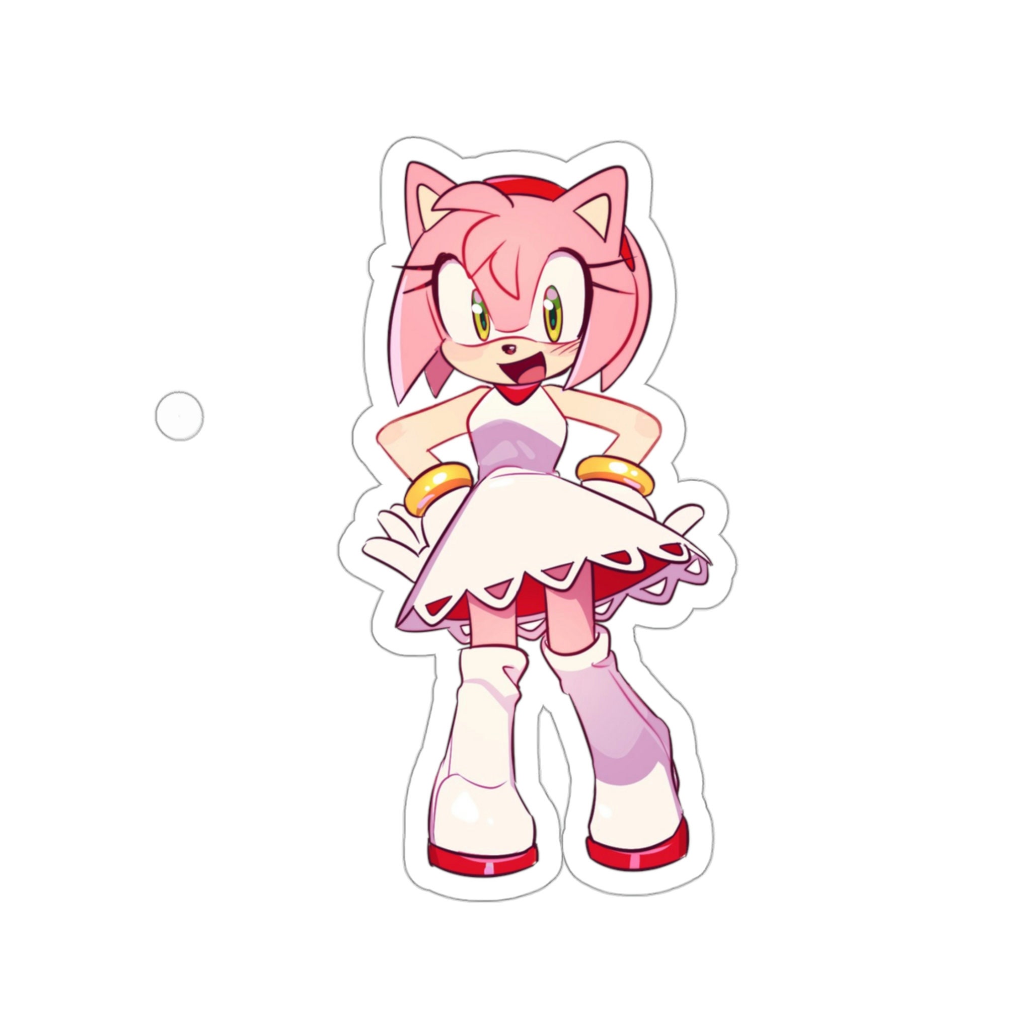 Amy Rose Sonic Etiqueta impermeable Calcomanía de vinilo - Etsy México