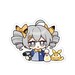 Chibi Bronya Zaychik and Homu Honkai Impact 3rd Waterproof Sticker ...