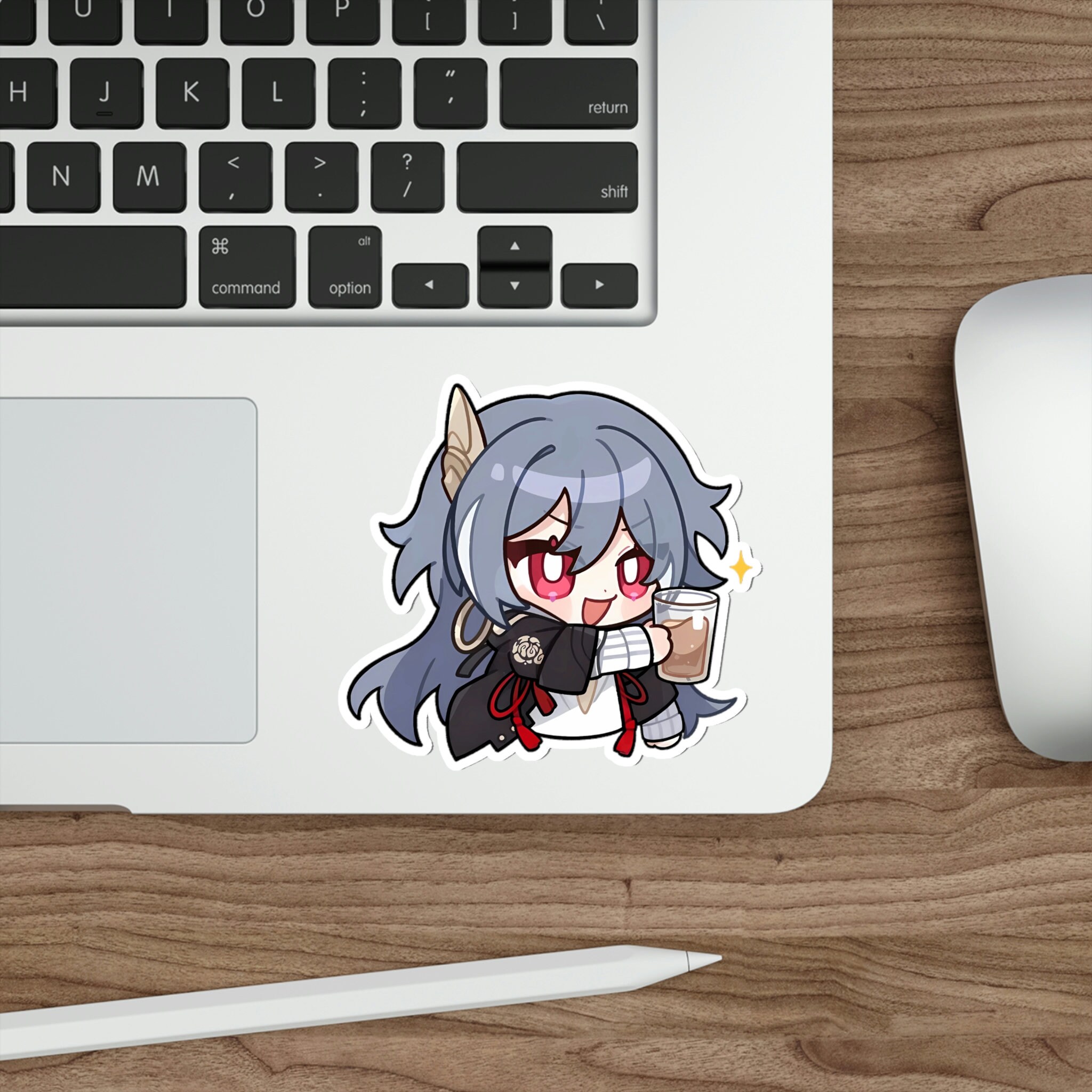 Fu Hua Honkai Impact 3rd Chibi Waterproof Sticker • Premium Gaming ...