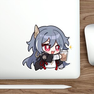 Fu Hua Honkai Impact 3rd Chibi Waterproof Sticker • Premium Gaming ...
