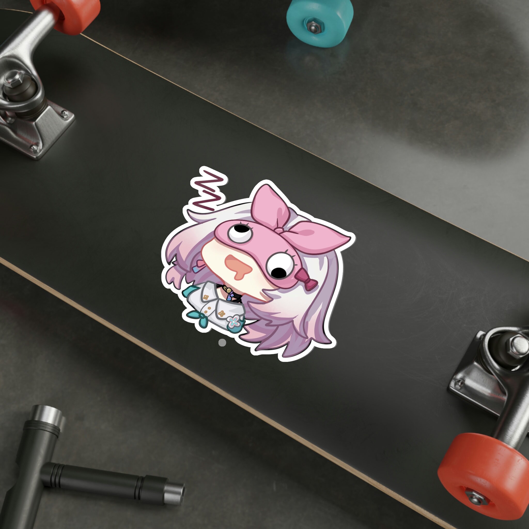 Sleepy Chibi March 7th Honkai Star Rail Waterproof Sticker - Etsy Canada