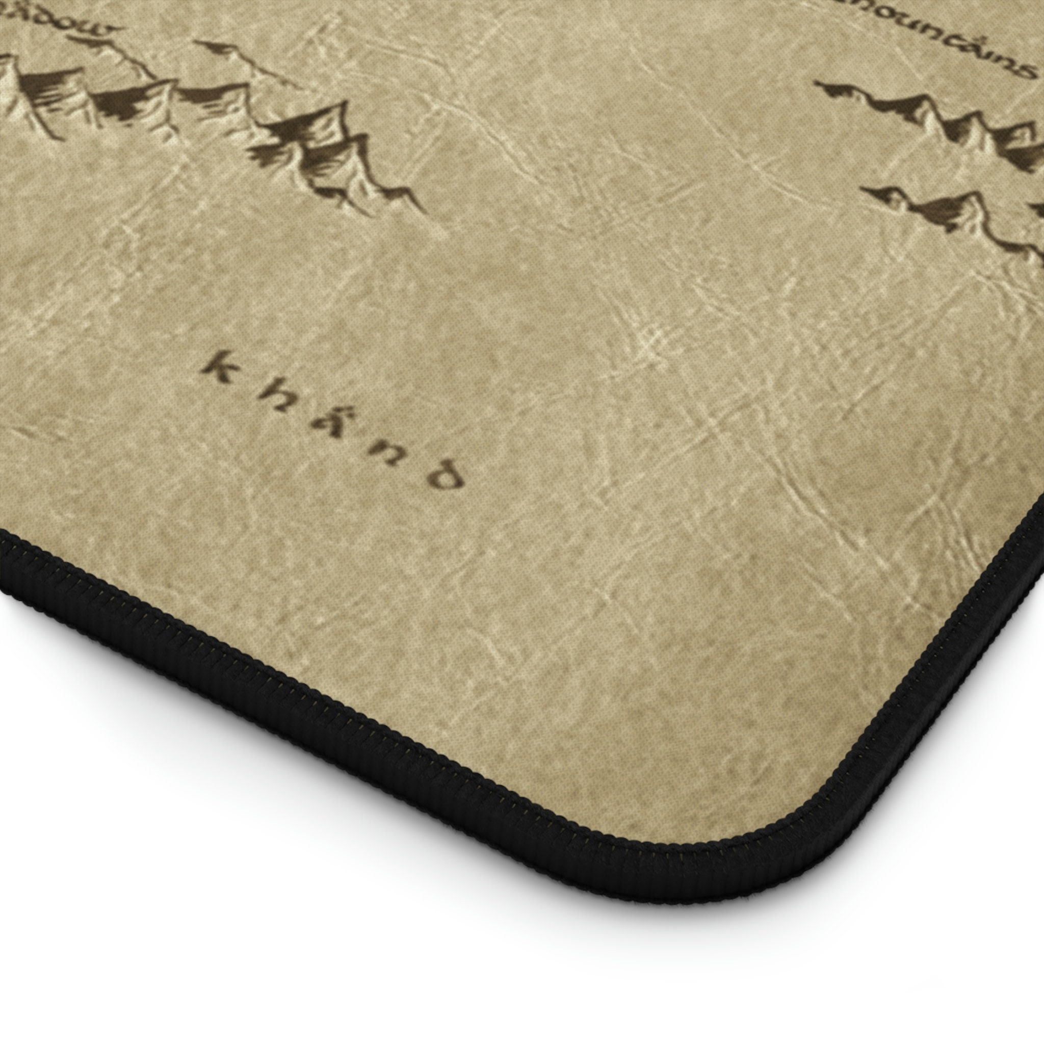 Lord of the Rings Map Desk Mat Middle Earth Desk Mat sold by Domanova ...