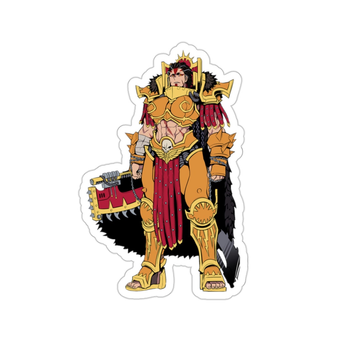 Female Angron Warhammer 40k Waterproof Sticker Gaming Vinyl - Etsy