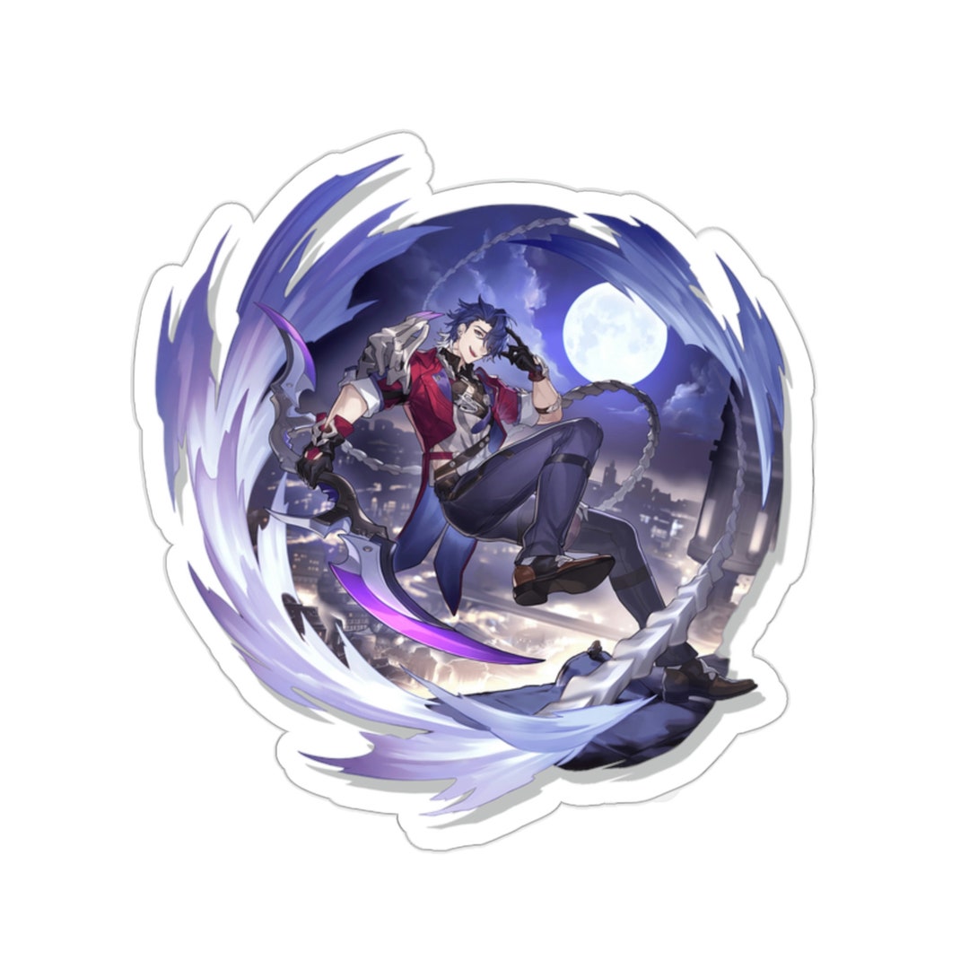 Sampo Koski Honkai Star Rail Waterproof Sticker Premium Gaming Vinyl ...