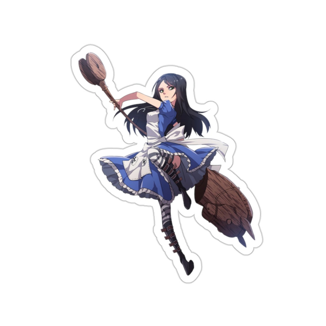Alice Madness Returns Hobby Horse Waterproof Sticker • Gaming Vinyl Car ...
