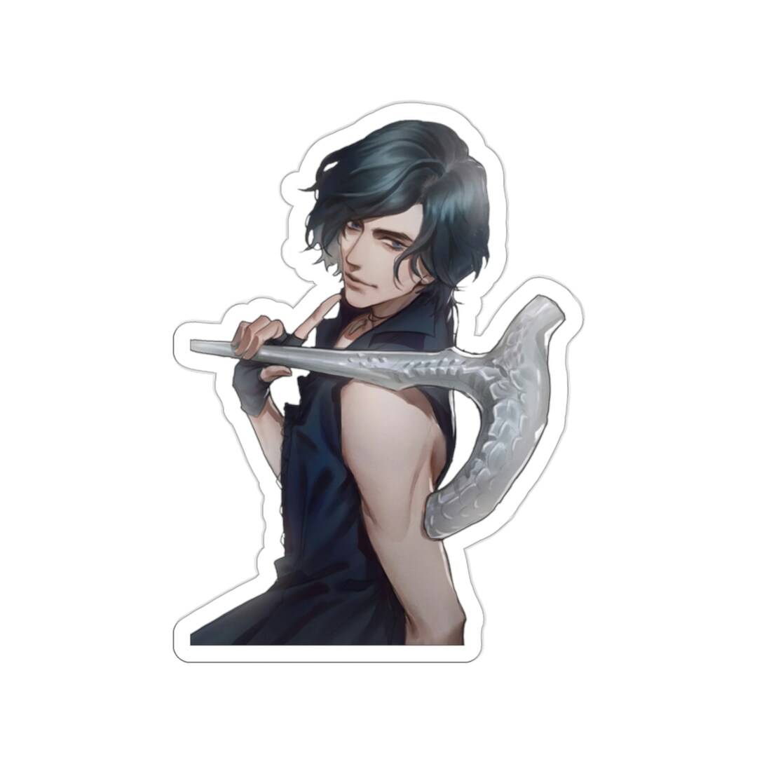 V Devil May Cry 5 Waterproof Sticker • Gaming Vinyl Car Decal - Etsy