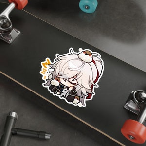 Honkai Star Rail Chibi Jing Yuan Sleepy Waterproof Sticker • Premium ...