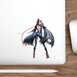 Backside Bayonetta Waterproof Sticker • Premium Vinyl Car Decal - Etsy