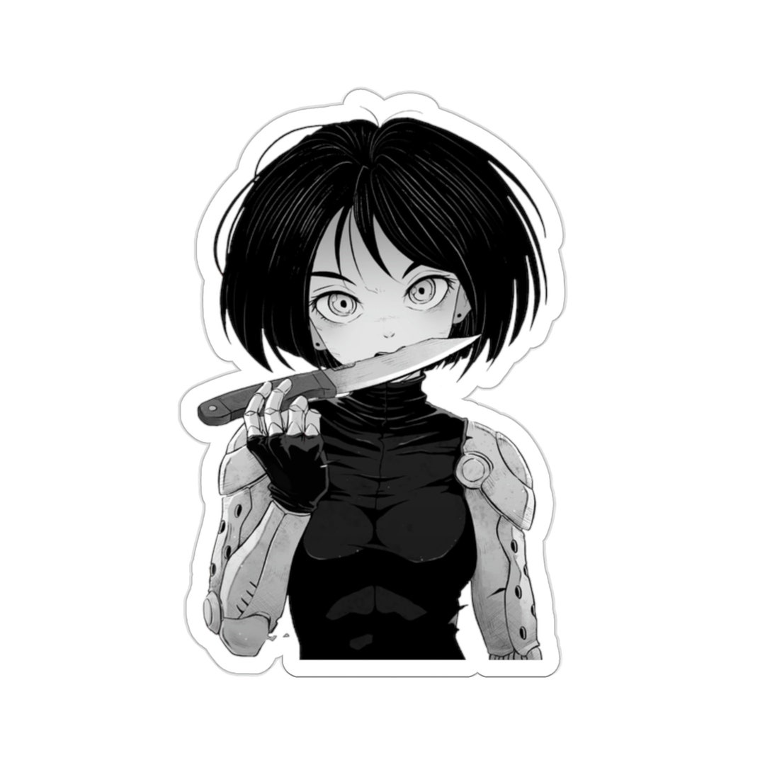 Battle Angel Alita Gunnm Waterproof Sticker • Manga Anime Vinyl Car ...
