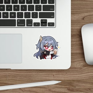 Fu Hua Honkai Impact 3rd Chibi Waterproof Sticker • Premium Gaming ...