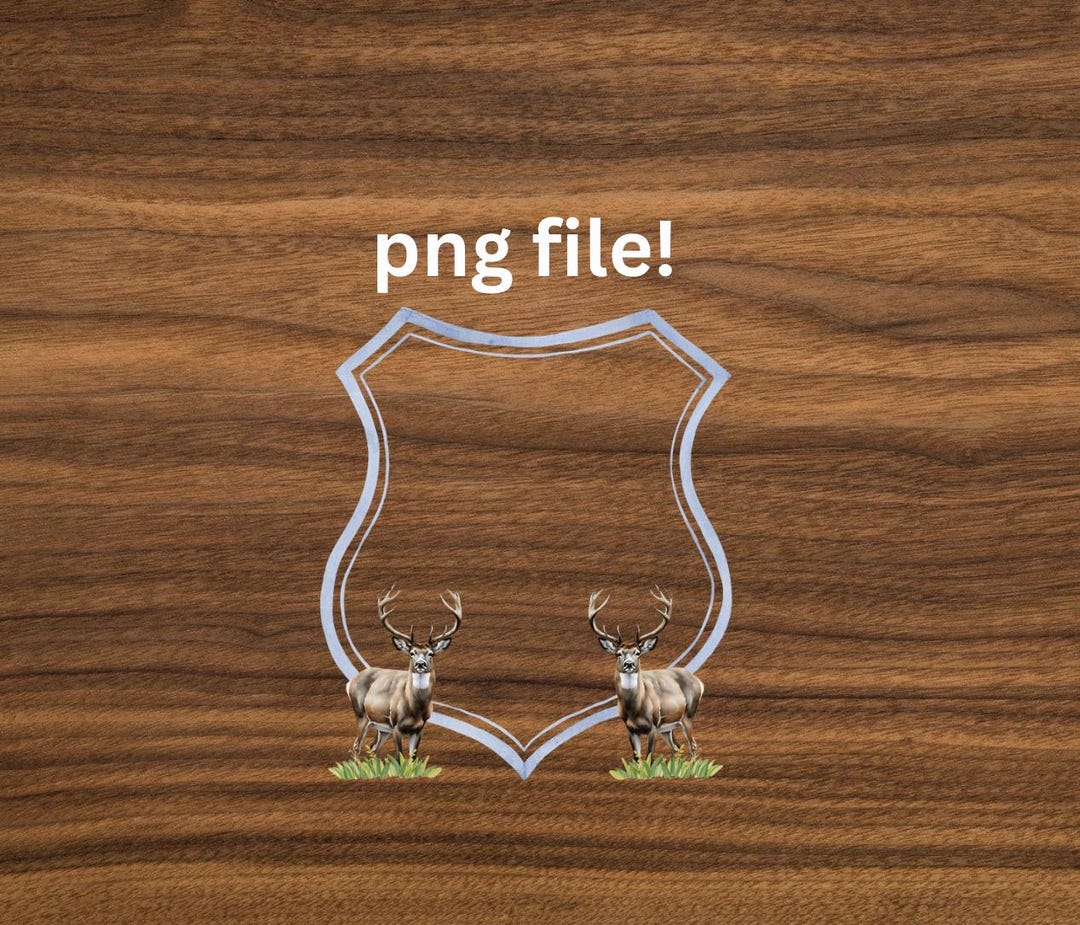 Preppy Blue Crest Buck Deer PNG, Preppy Grandmillennial Blue Watercolor ...