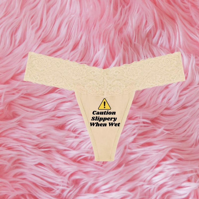 Slippery When Wet Underwear - Etsy