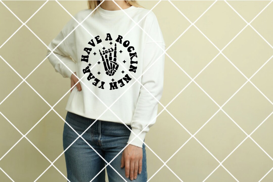 Have a Rockin New Year SVG New Years Eve Svg New Years Svg - Etsy