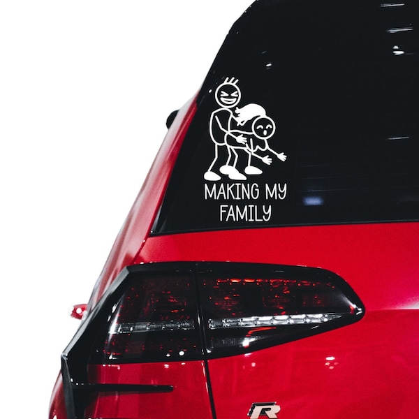 Funny Family Car - Etsy