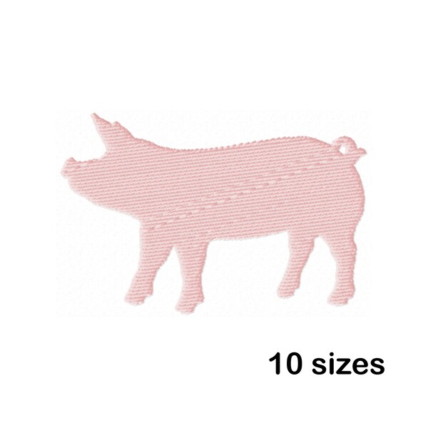 Pig Embroidery - Etsy