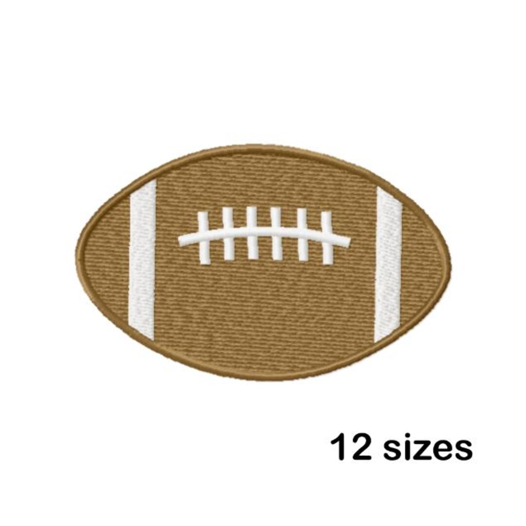 Football Machine Embroidery Design, Sports Theme, Instant Download - Etsy