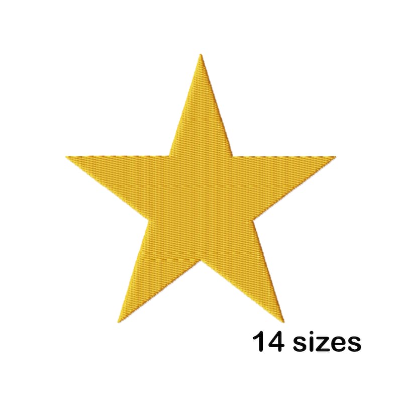 Star Embroidery - Etsy