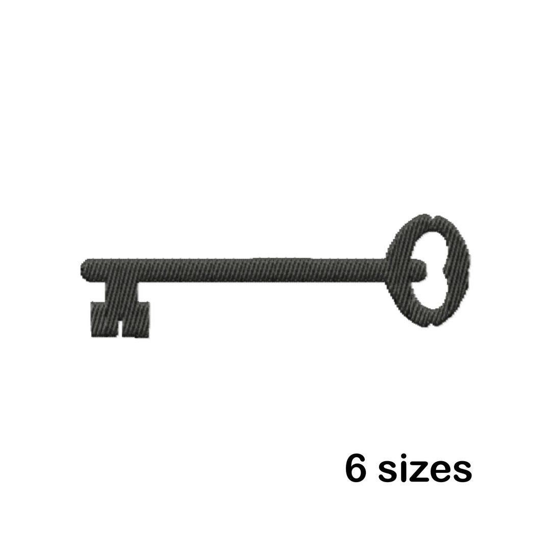 Antique Key Embroidery Designs, Instant Download in 6 Sizes - Etsy