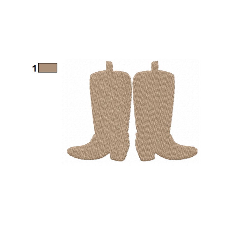 Cowboy Boots Machine Embroidery Design, Western Boot Embroidery File ...