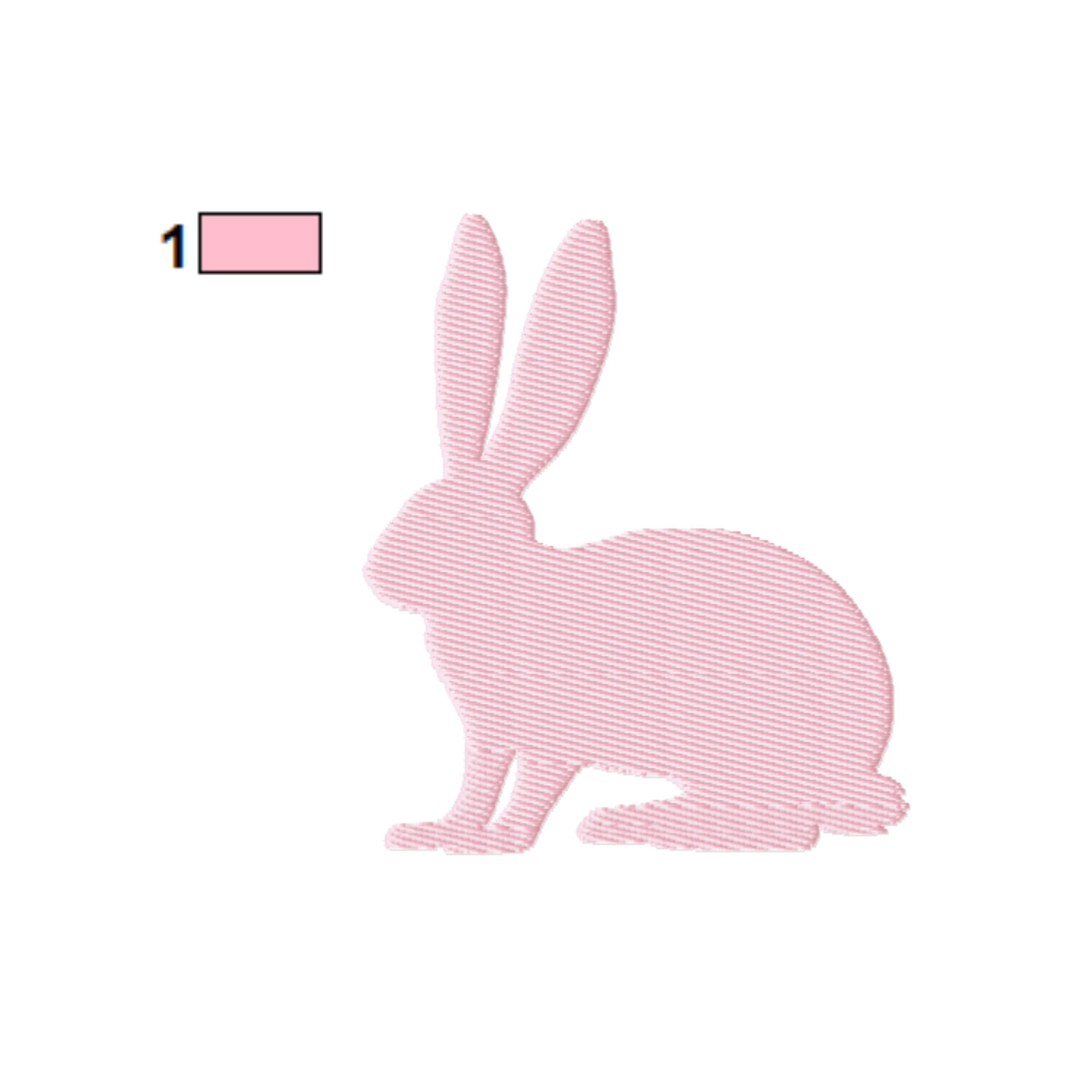 Rabbit Embroidery Designs Instant Download 10 Sizes - Etsy