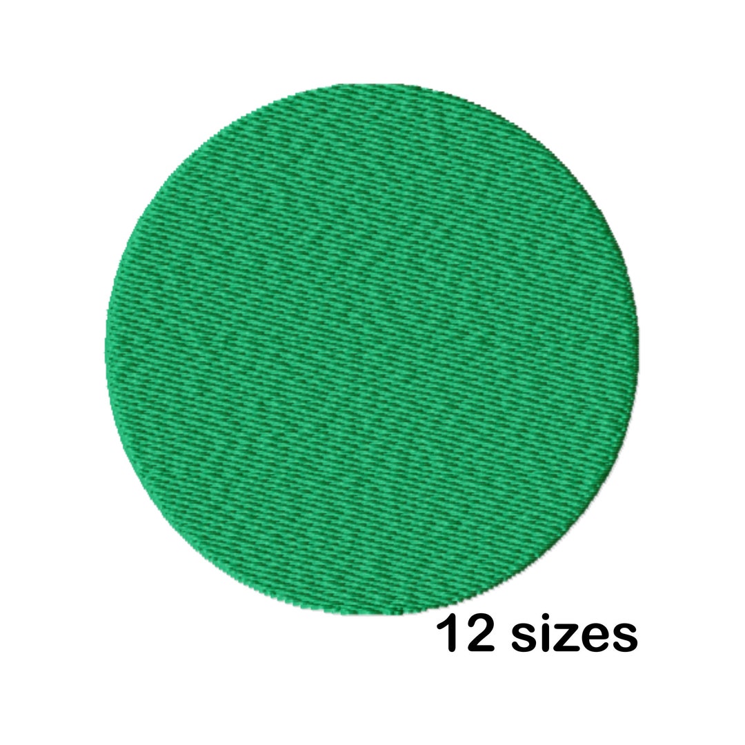 Polka Dot Shape Embroidery Designs, Instant Download in 12 Sizes - Etsy