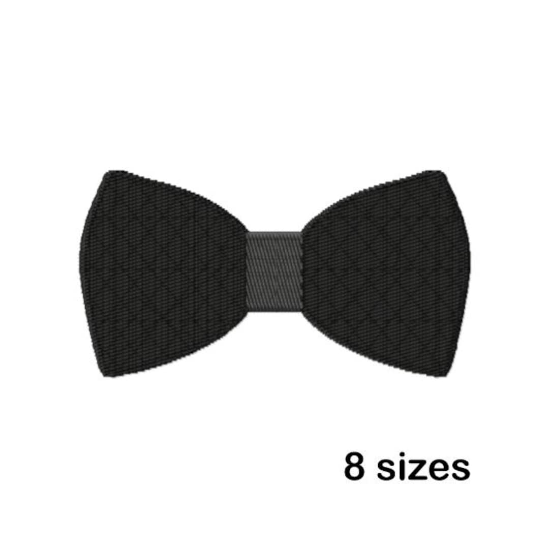 Bow Tie Machine Embroidery Design, Men’s Formal Wear, Instant Download ...