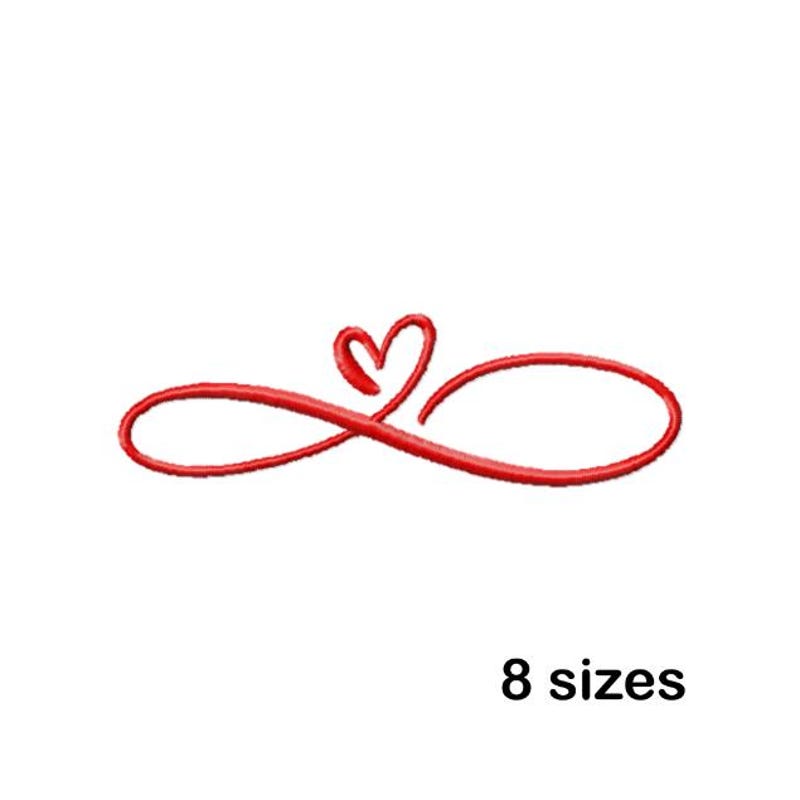 Infinity Heart - Etsy