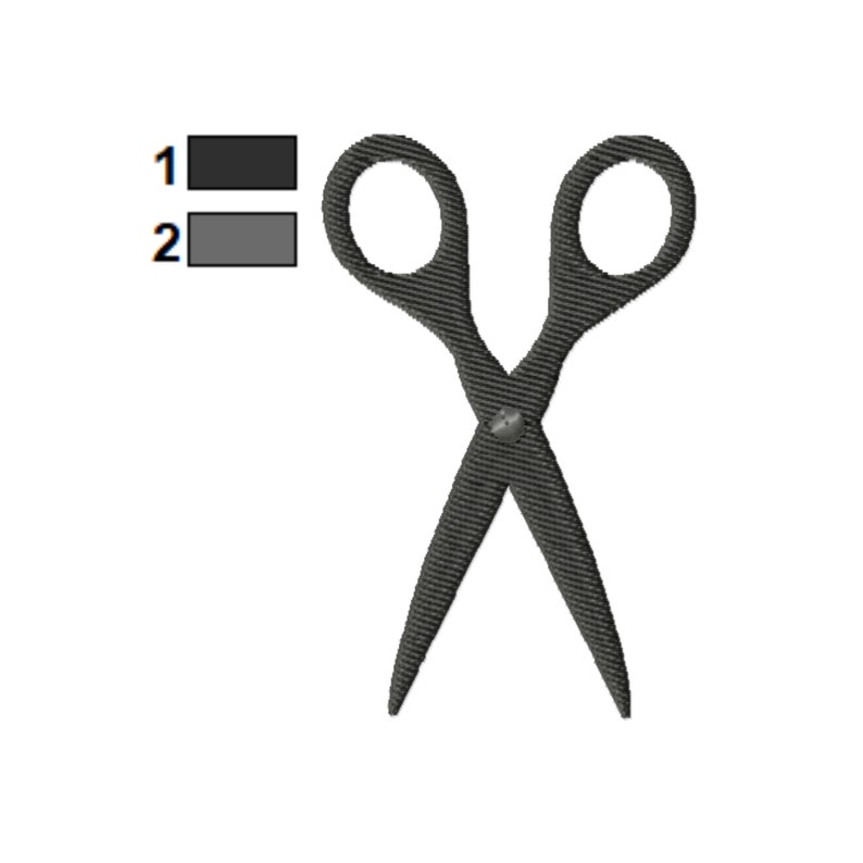 Scissors Embroidery Designs Instant Download 6 Sizes - Etsy