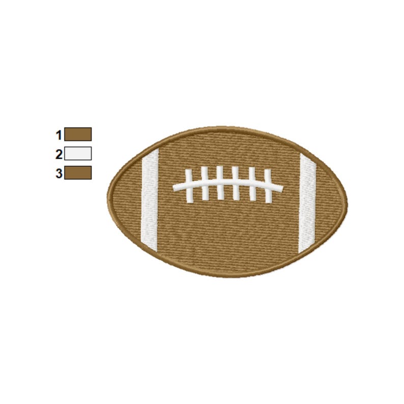 Football Machine Embroidery Design, Sports Theme, Instant Download - Etsy