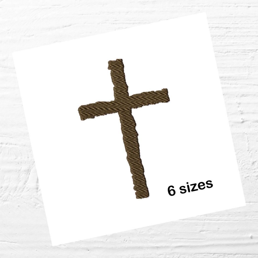 Cross Embroidery Designs Instant Download 6 Sizes - Etsy