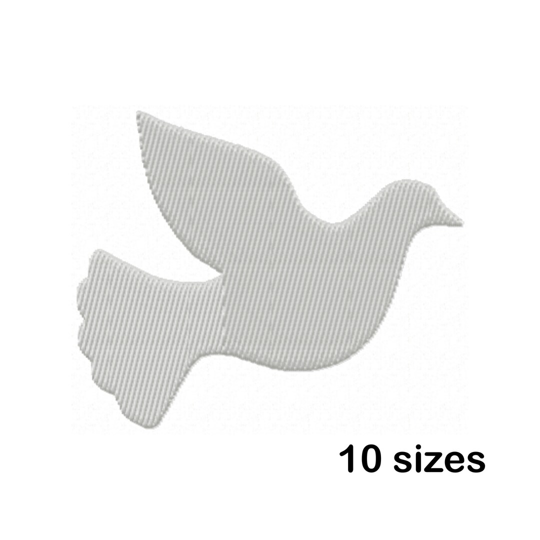 Dove Embroidery Designs, Instant Download in 10 Sizes - Etsy