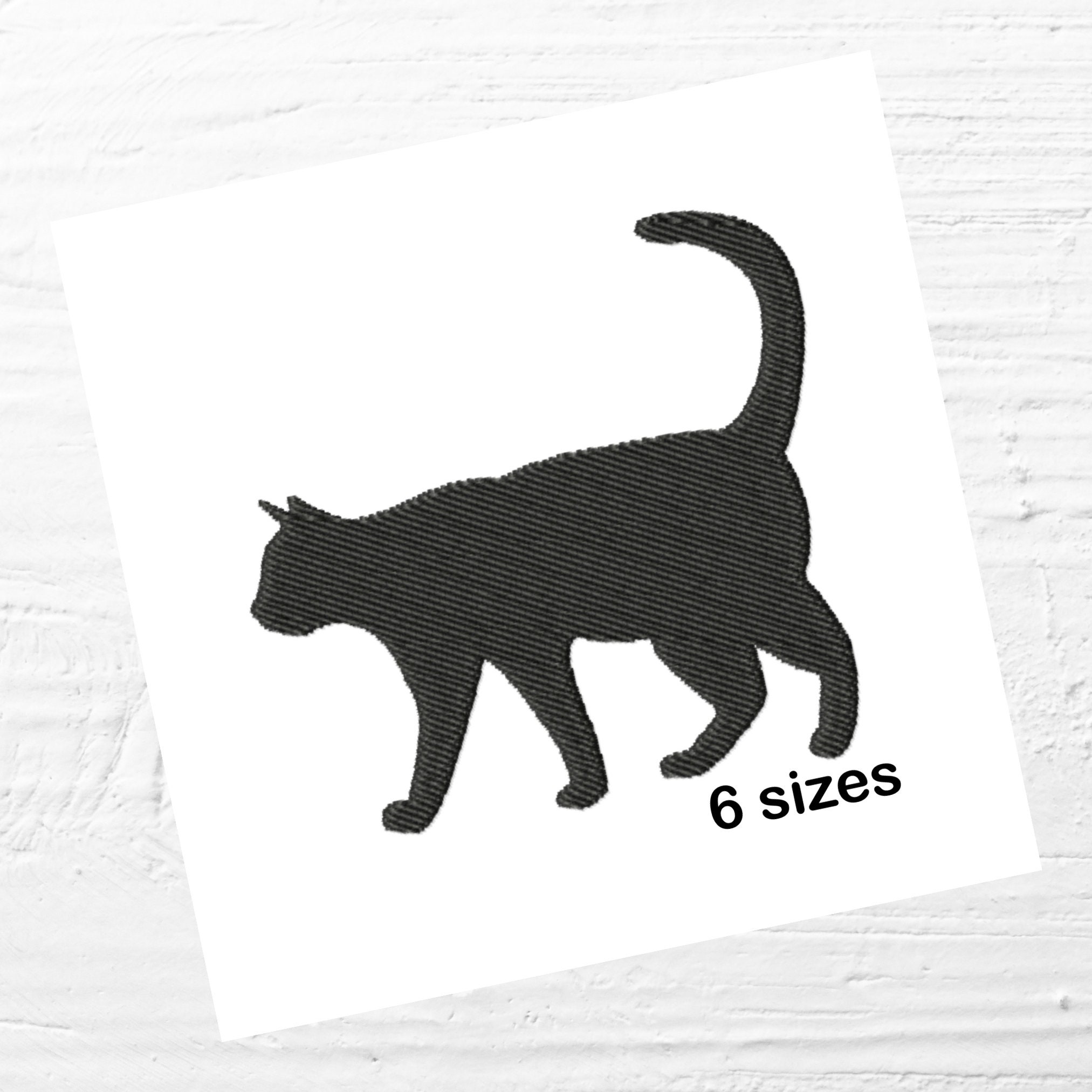 Cat Embroidery Designs Instant Download 6 Sizes - Etsy