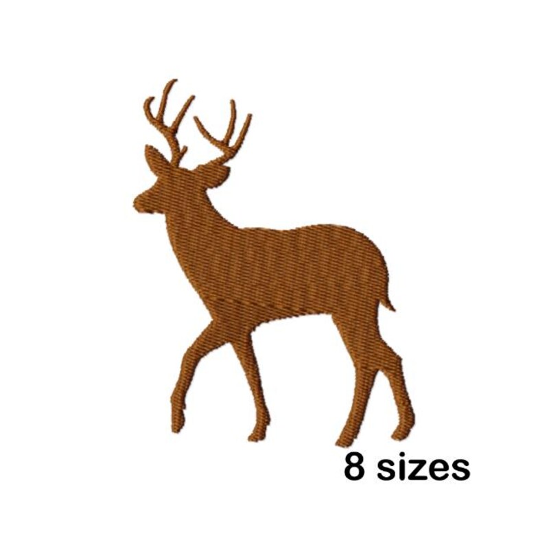 Deer Applique - Etsy