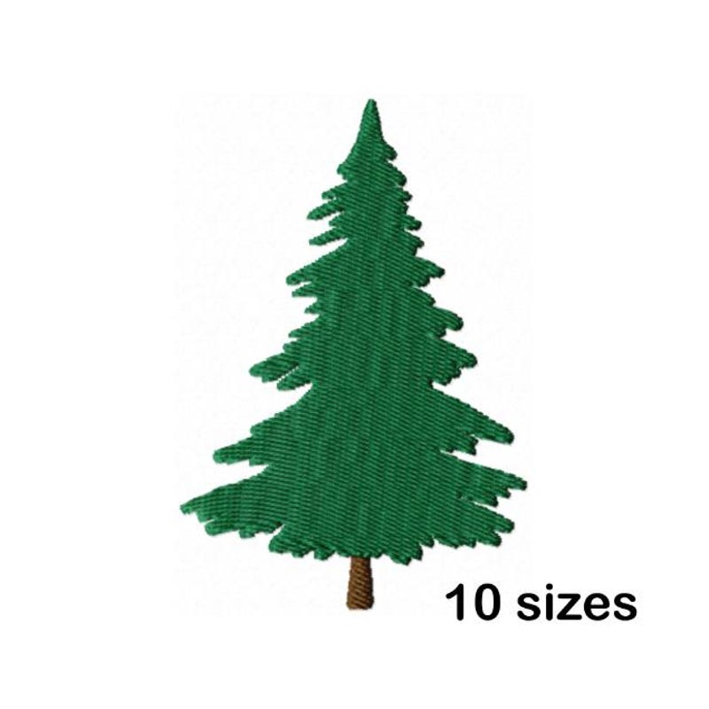Evergreen Tree Dst - Etsy