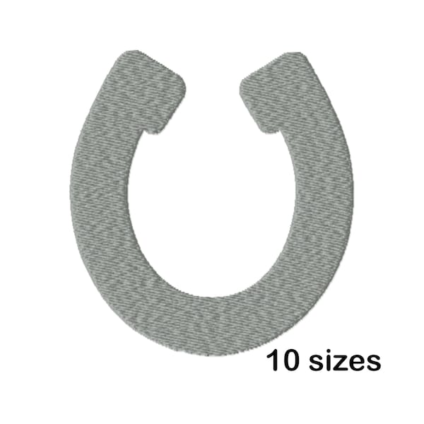 Horseshoe Embroidery - Etsy