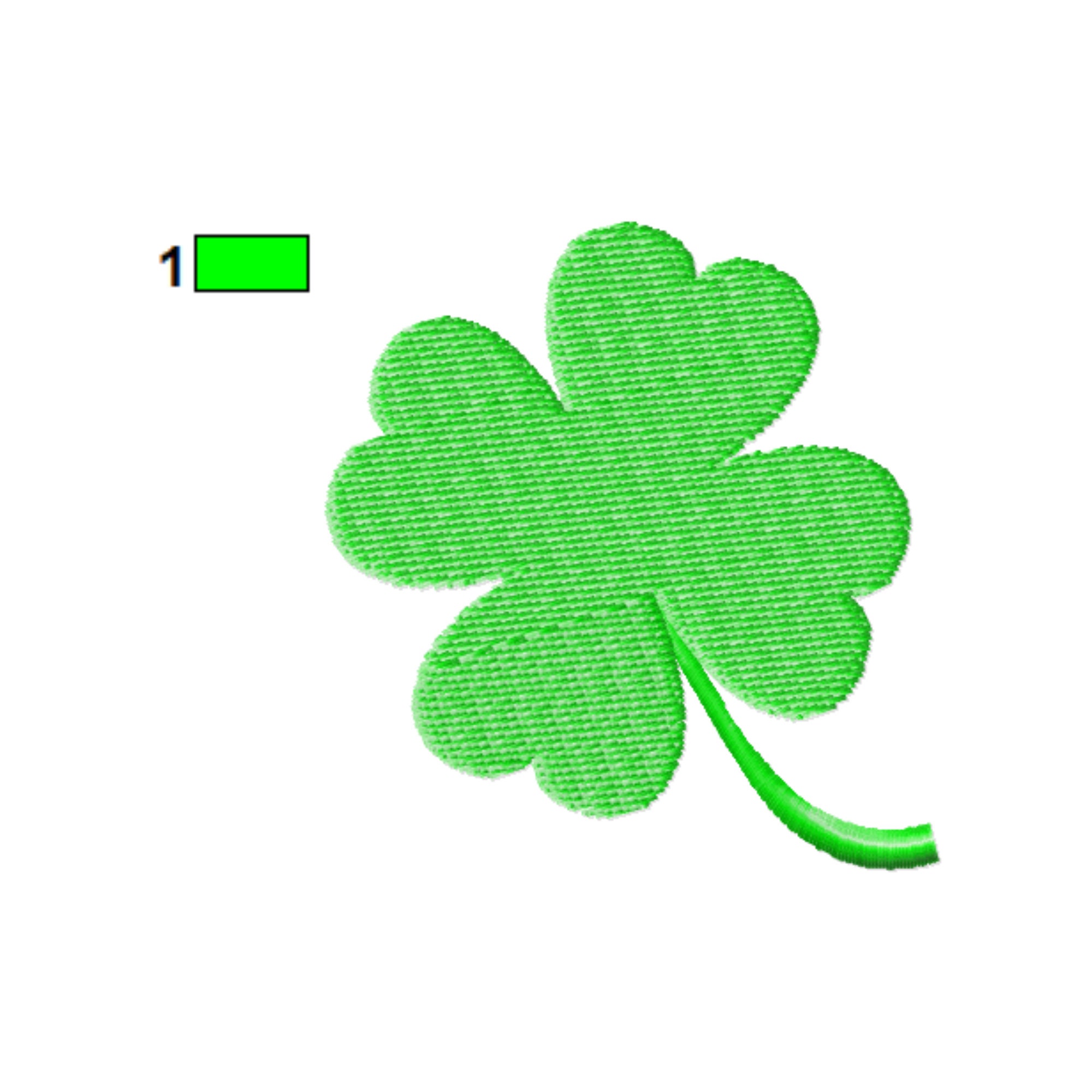 Four Leaf Clover Embroidery Designs Instant Download 10 - Etsy